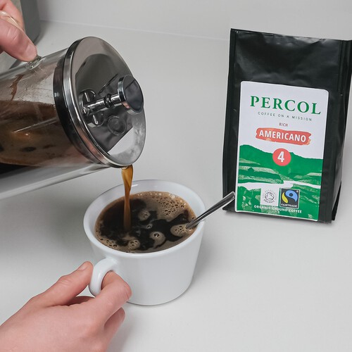 Percol Rich Americano Organic Ground Coffee - Ocado