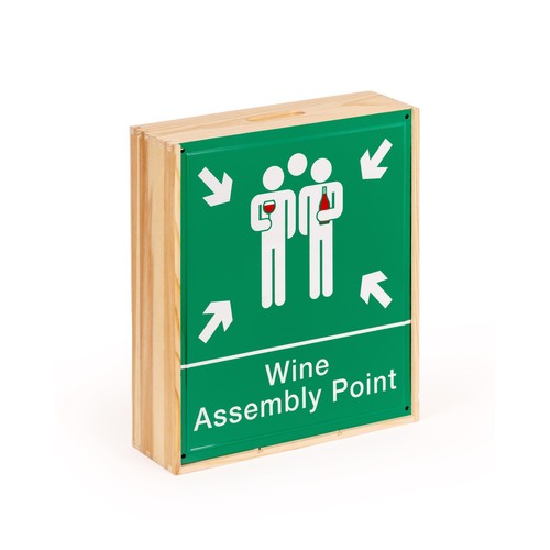 Wine Assembly Point with Altano Wine & Riedel Glasses Gift - Ocado