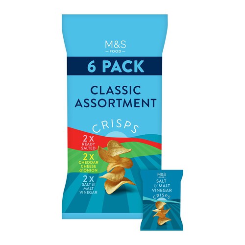 M&S Classic Crisp Assortment Multipack - Ocado