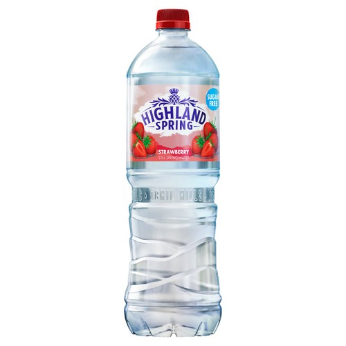 Highland Spring Strawberry Flavoured Still Water - Ocado