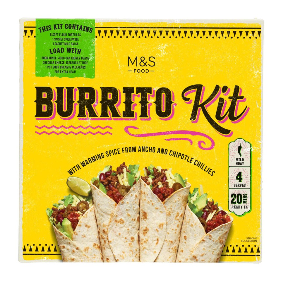 M&S Burrito Kit - Ocado