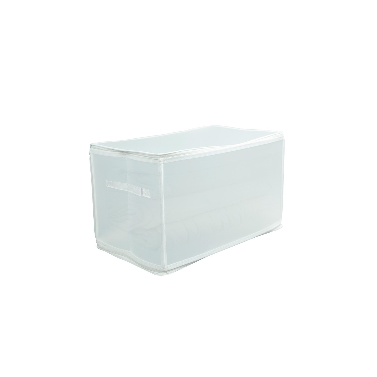 Large Collapsible Zip Storage Box - Ocado