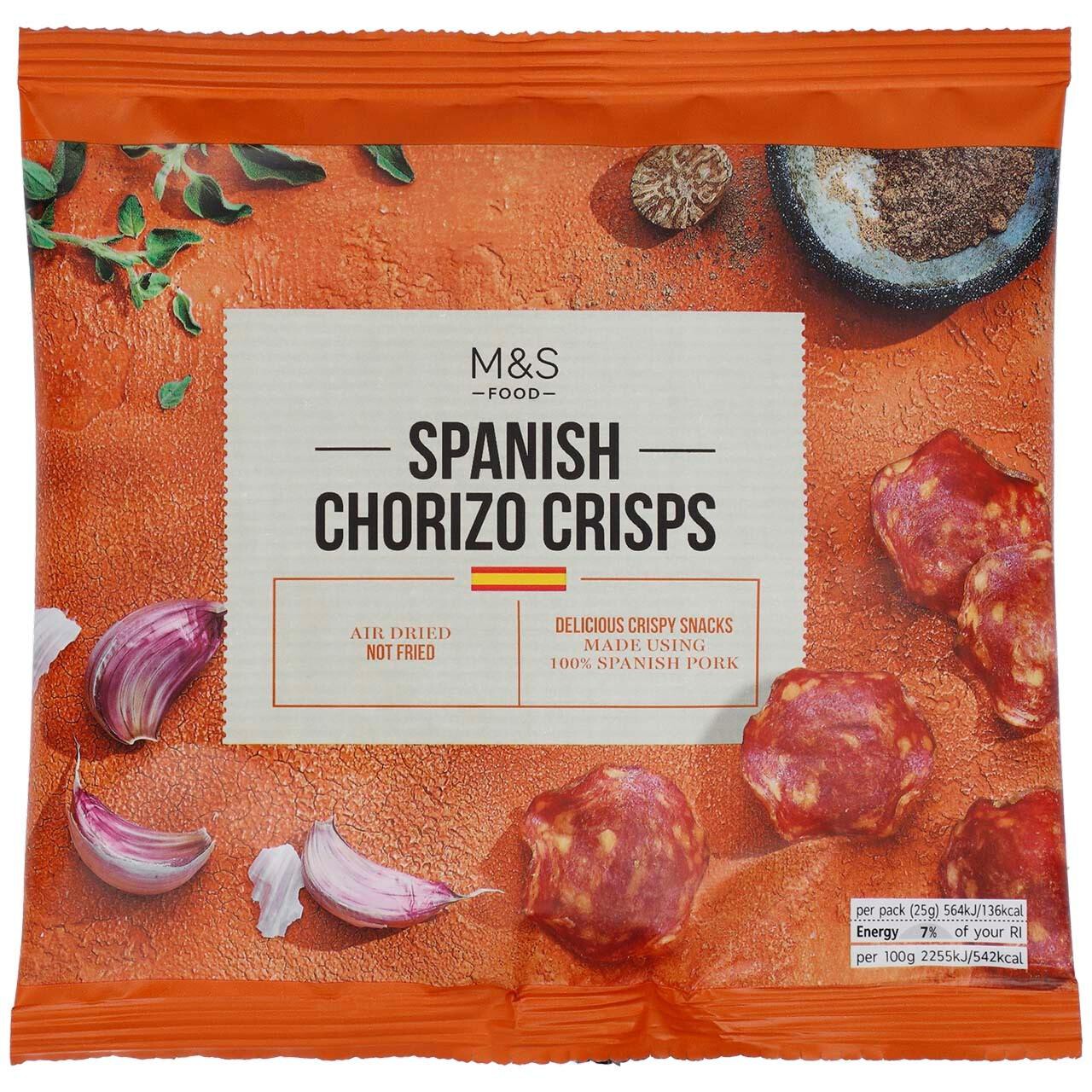 M&S Spanish Chorizo Crisps - Ocado
