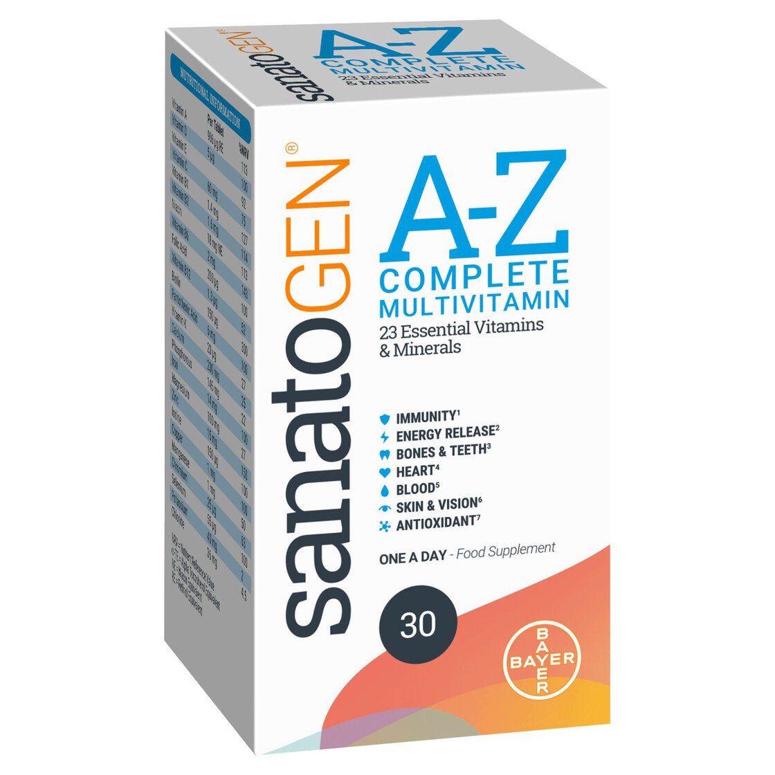 Santogen A-Z Complete Multivitamin Tablets - Ocado