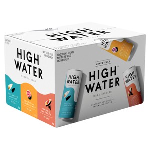 High Water Hard Seltzer Mixed Case - Ocado