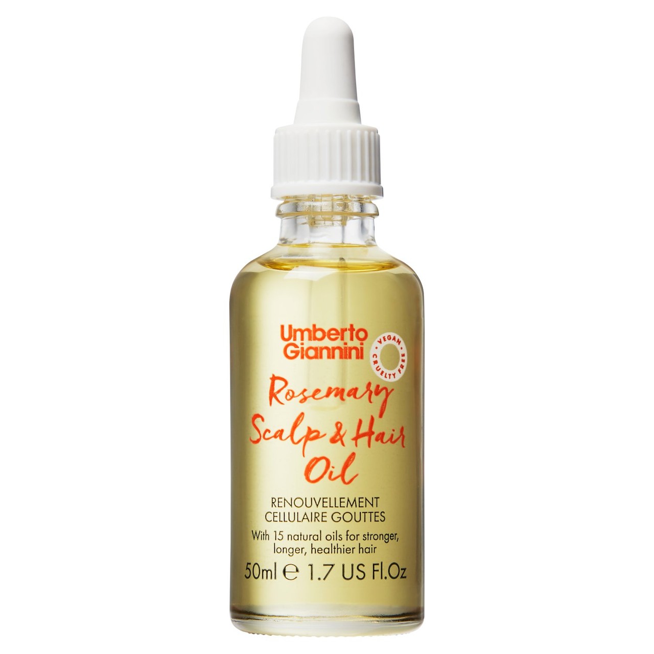 Umberto Giannini Rosemary Scalp & Hair Oil - Ocado