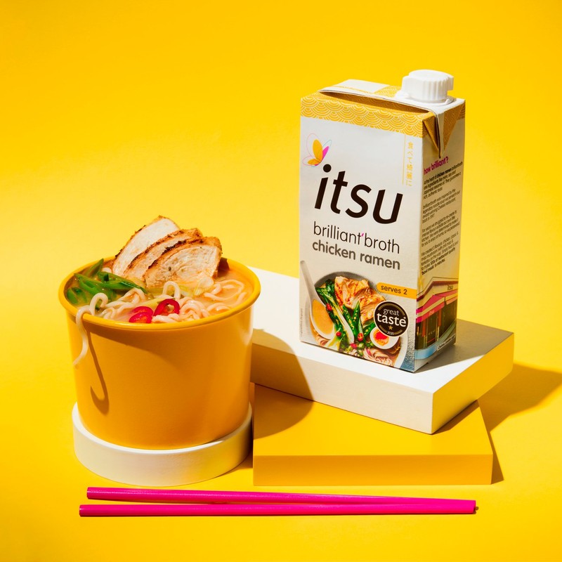 itsu Chicken Ramen Brilliant Broth for 2 - Ocado