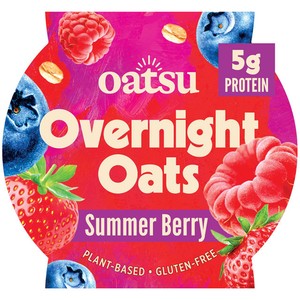 Oatsu Overnight Oats Summer Berry - Ocado