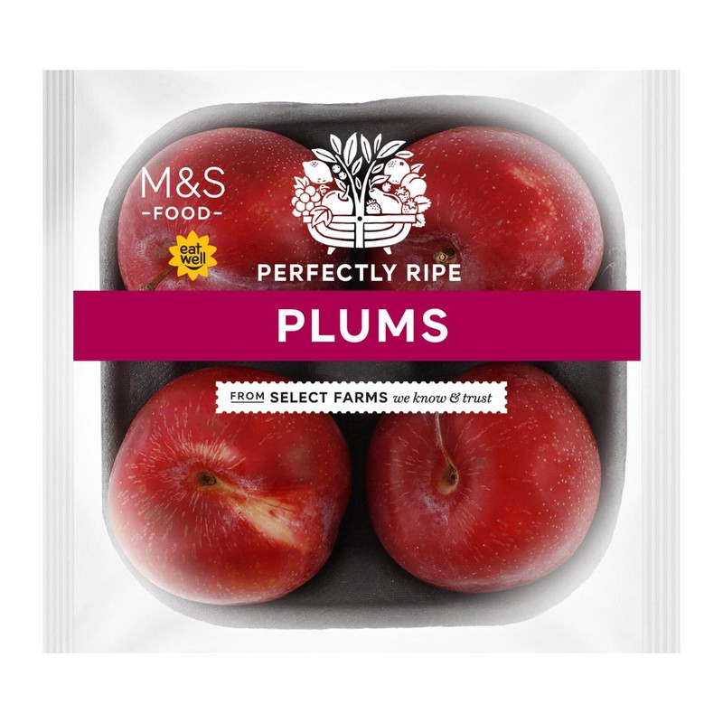 M&S Perfectly Ripe Plums - Ocado