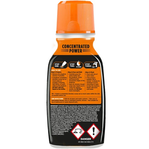 Buster Kitchen Drain Unblocker Mighty 1 Dose - Ocado