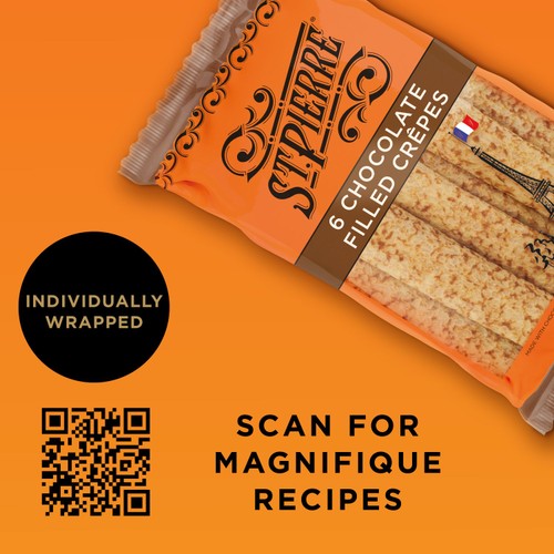 St Pierre Chocolate Filled Crepes - Ocado