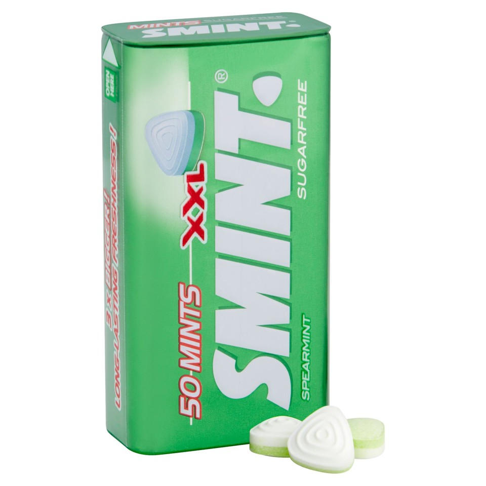 Smint Spearmint Sugar Free Mints - Ocado