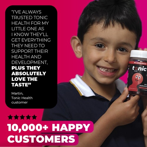 Tonic Health Kids Multivitamin Gummy - Ocado