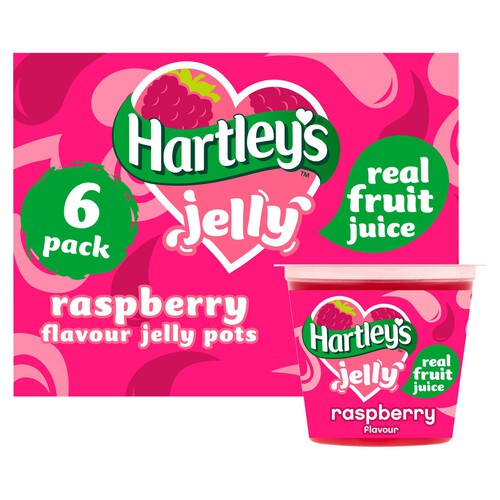 Hartley's Raspberry Jelly Pot Multipack - Ocado