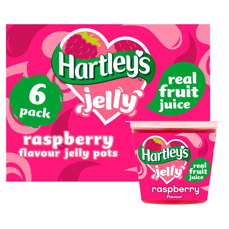 Hartley's Raspberry Jelly Pot Multipack - Ocado