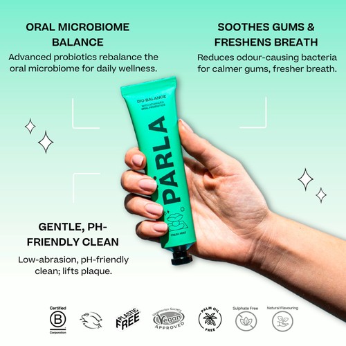 Parla Bio Balance Plastic Free Paste - Ocado