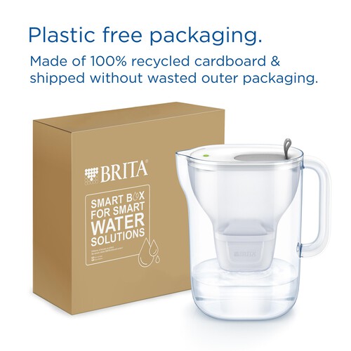 BRITA Style XL Water Filter Jug Grey (3.6L) - Ocado