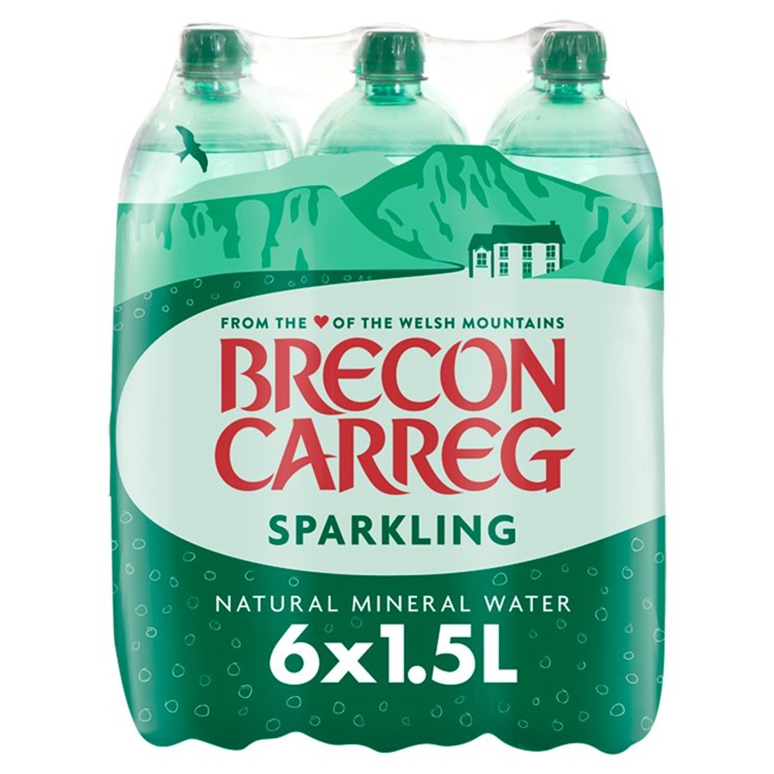 Brecon Carreg Natural Sparkling Mineral Water - Ocado