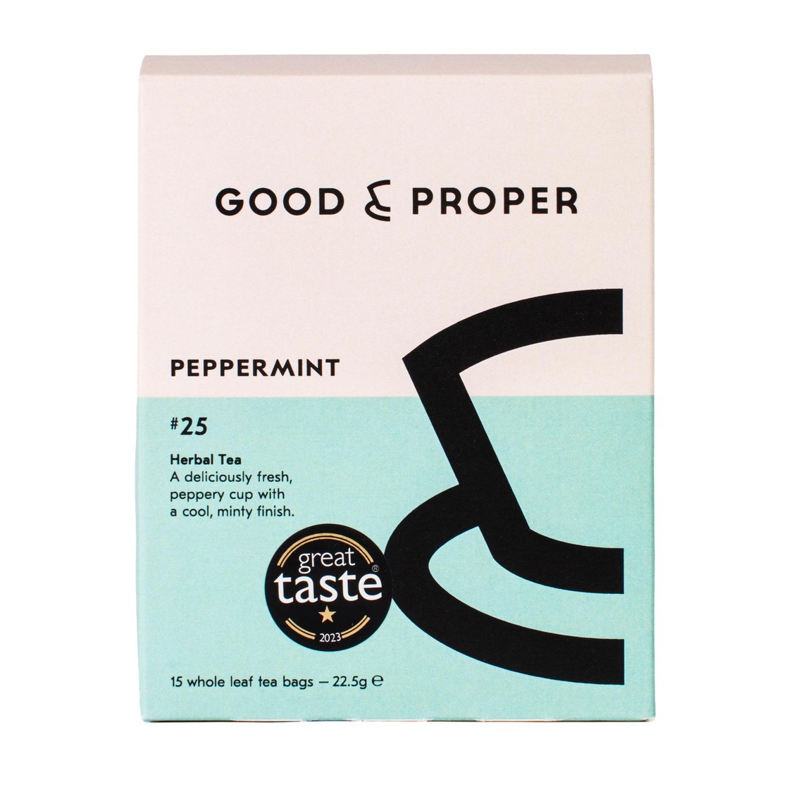 Good & Proper Tea Peppermint Teabags - Ocado