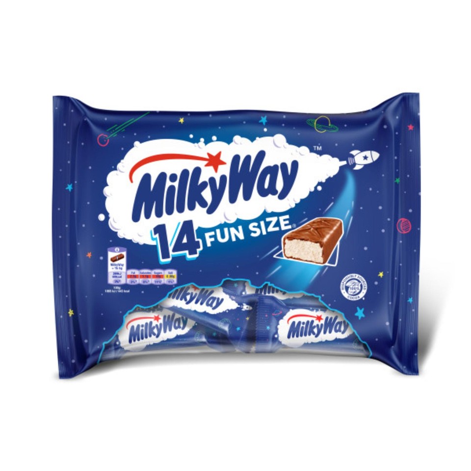 Milky Way Nougat & Milk Chocolate Funsize Snack Bars Multipack - Ocado