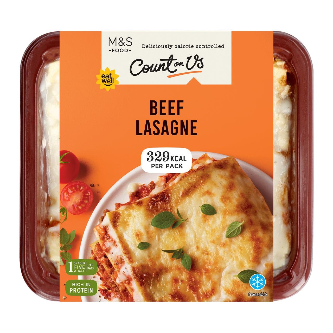 M&S Count On Us Beef Lasagne - Ocado