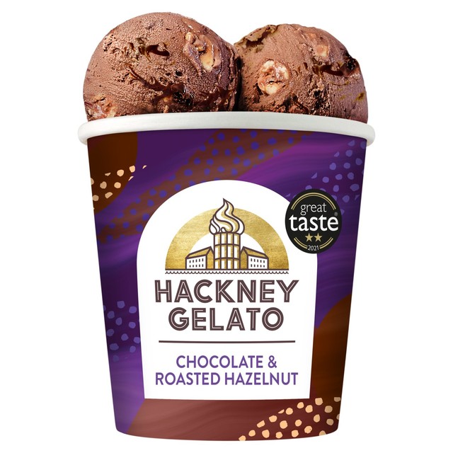 Hackney Gelato Chocolate & Roasted Hazelnut Gelato - Ocado