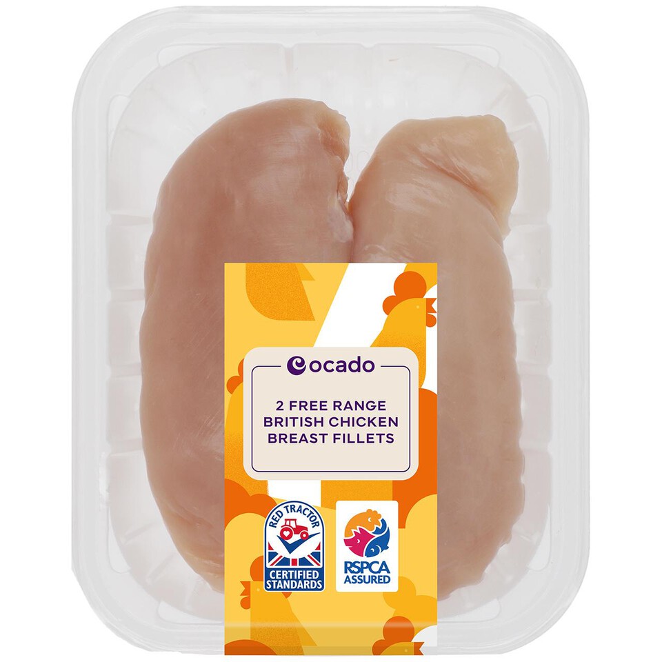 Ocado 2 Free Range Chicken Breast Fillets - Ocado