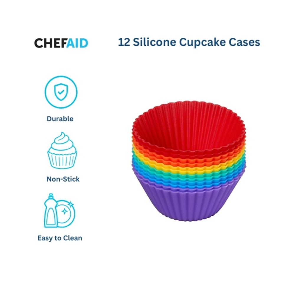 Chef Aid Silicone Bun Cases - Ocado