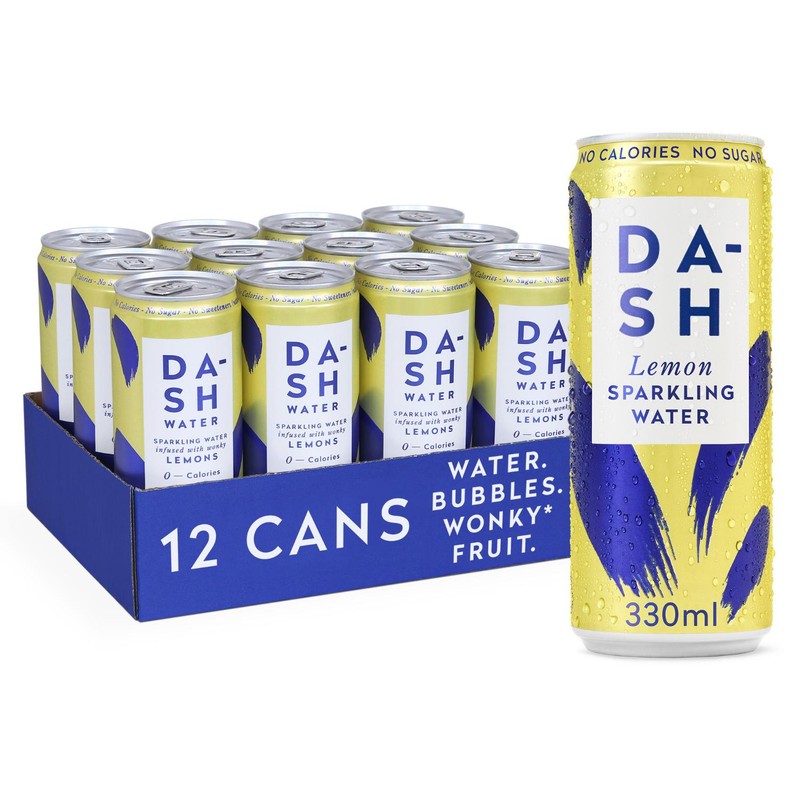 DASH Lemon Infused Sparkling Water - Ocado