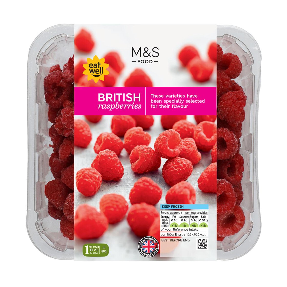 M&S Raspberries Frozen - Ocado