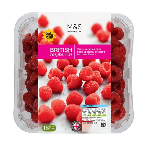 M&S Raspberries Frozen - Ocado