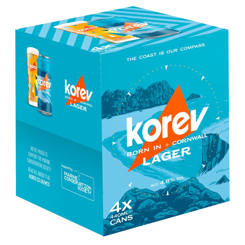 Korev Cornish Lager - Ocado