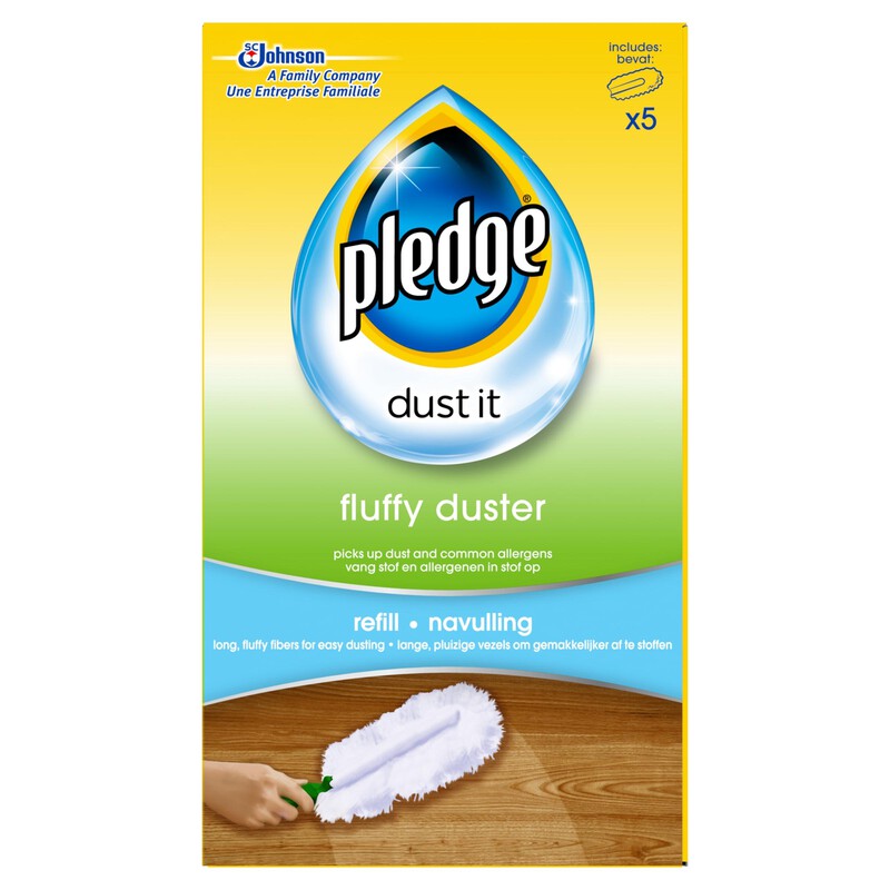 Pledge Dust It Fluffy Duster Refill - Ocado
