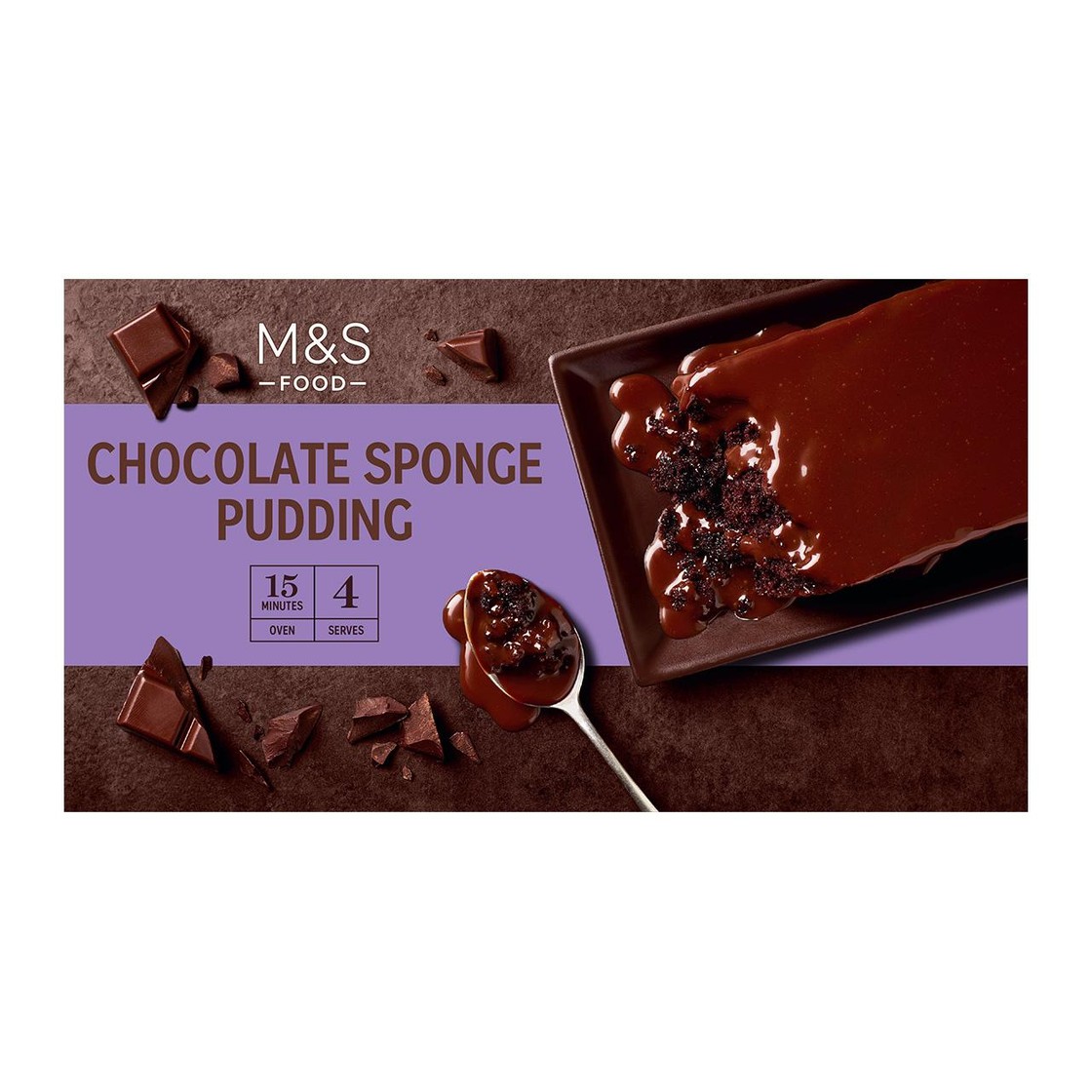 M&S Chocolate Sponge Pudding - Ocado