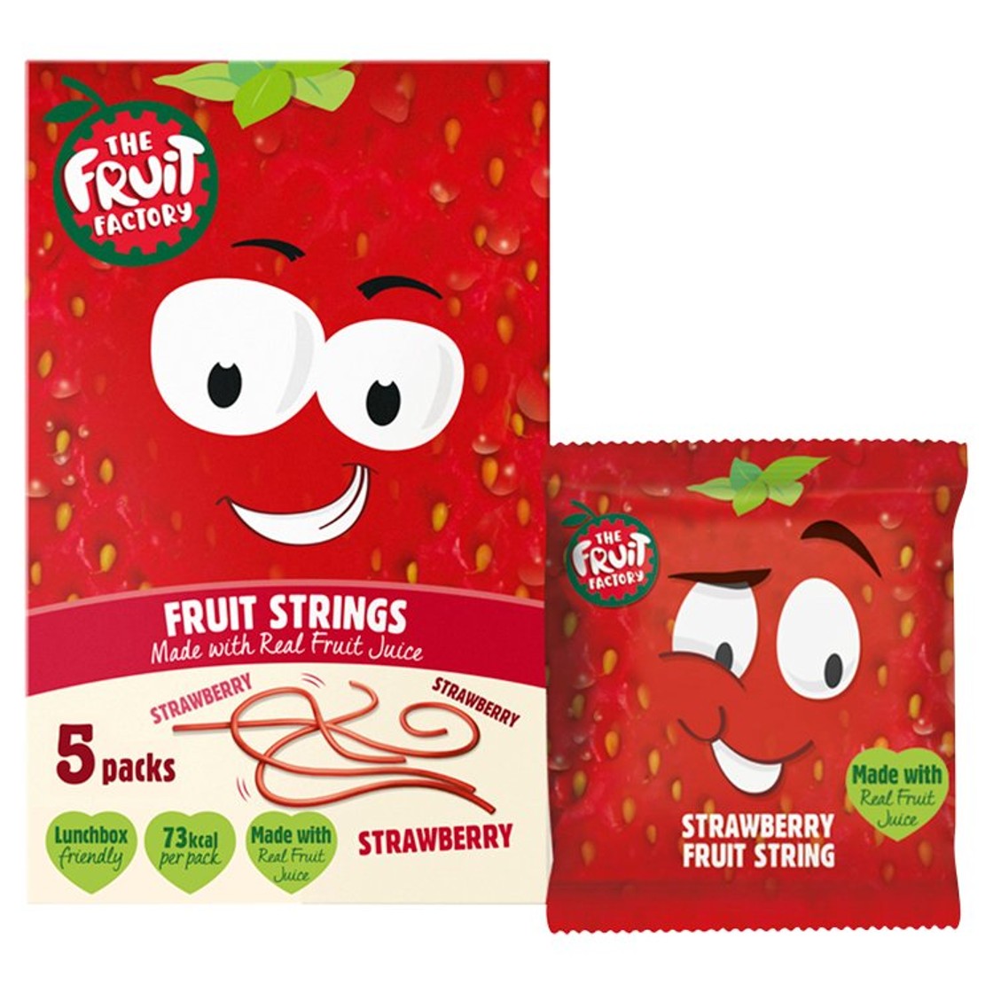 The Fruit Factory Strawberry Fruit Strings - Ocado
