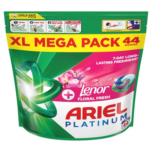 Ariel with Lenor Pods Washing Capsules 44 Washes - Ocado