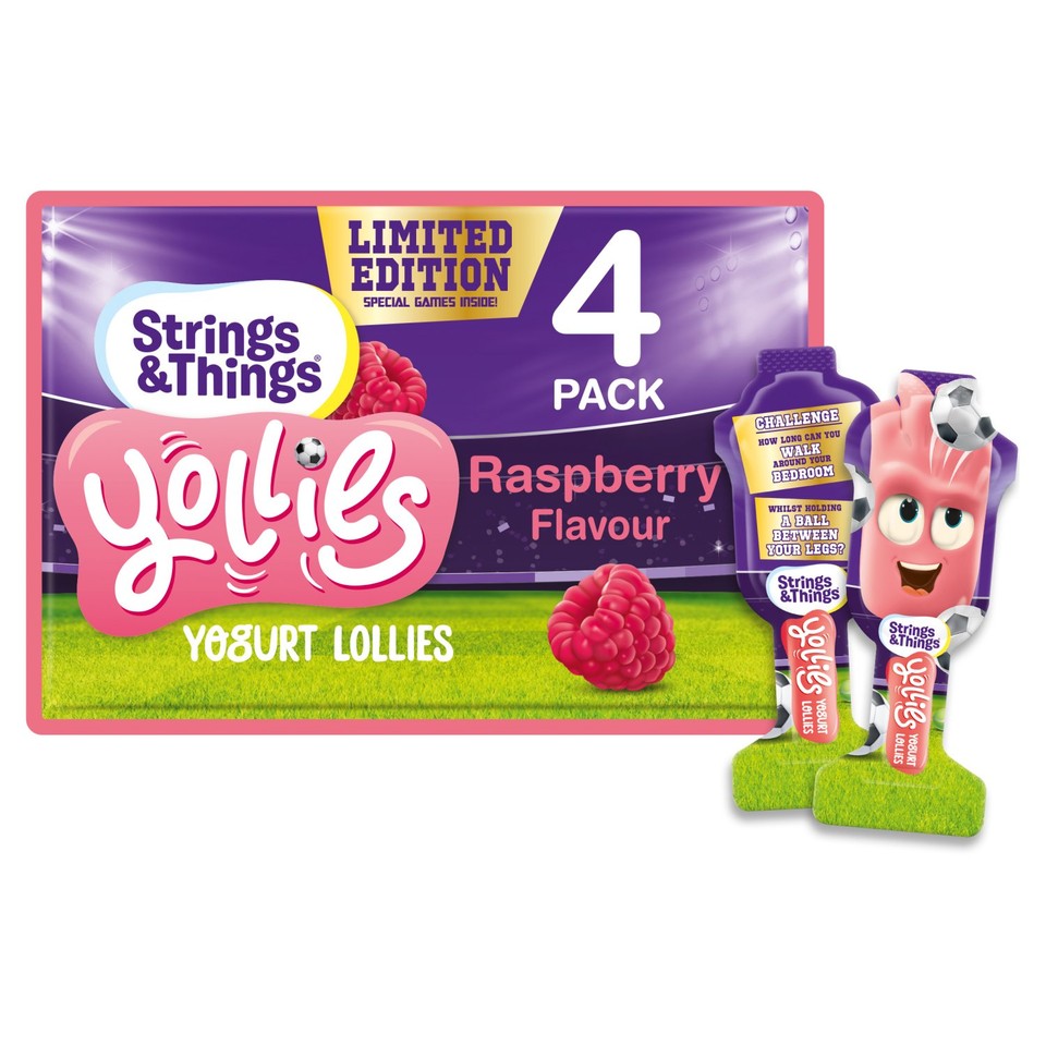 Yollies Raspberry Yogurt Lolly - Ocado