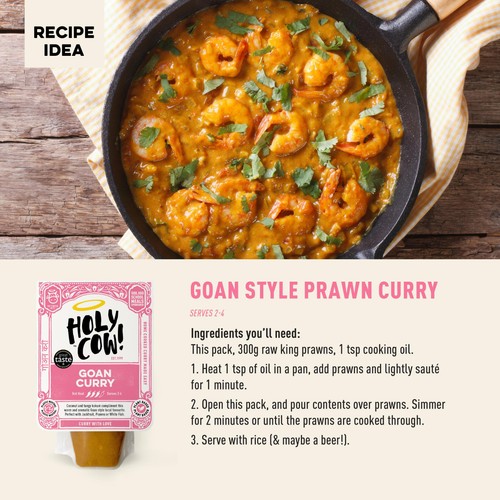 Holy Cow! Goan Curry Sauce - Ocado