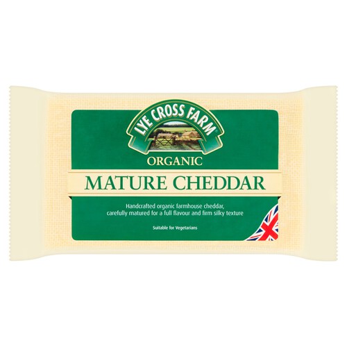 Lye Cross Farm Organic Mature Cheddar - Ocado