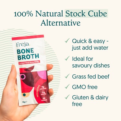 Freja Beef Instant Bone Broth - Ocado