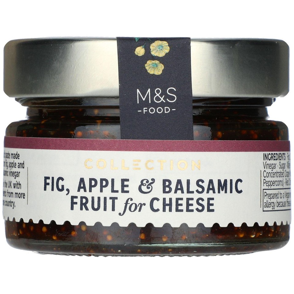 M&S Fig, Apple & Balsamic Fruit for Cheese - Ocado
