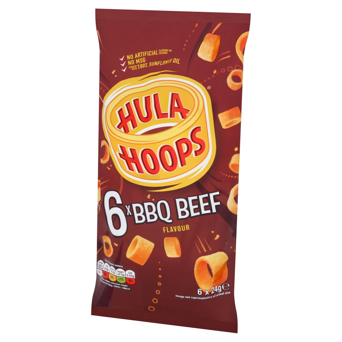 Hula Hoops BBQ Beef Multipack Crisps - Ocado