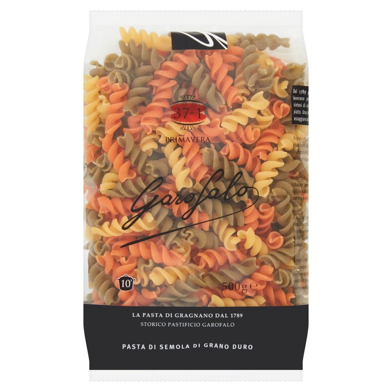 Garofalo Fusilli Tricolore Dry Pasta - Ocado