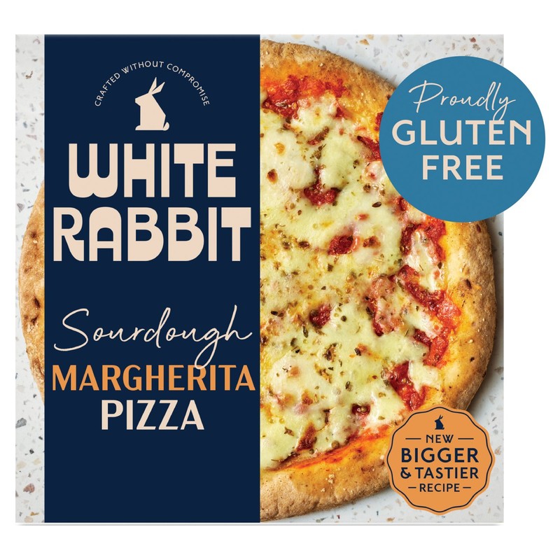 White Rabbit Gluten Free Sourdough Margherita Pizza - Ocado