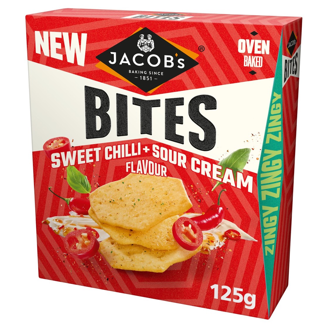 Jacob's Bites Sweet Chilli & Sour Cream Crackers - Ocado