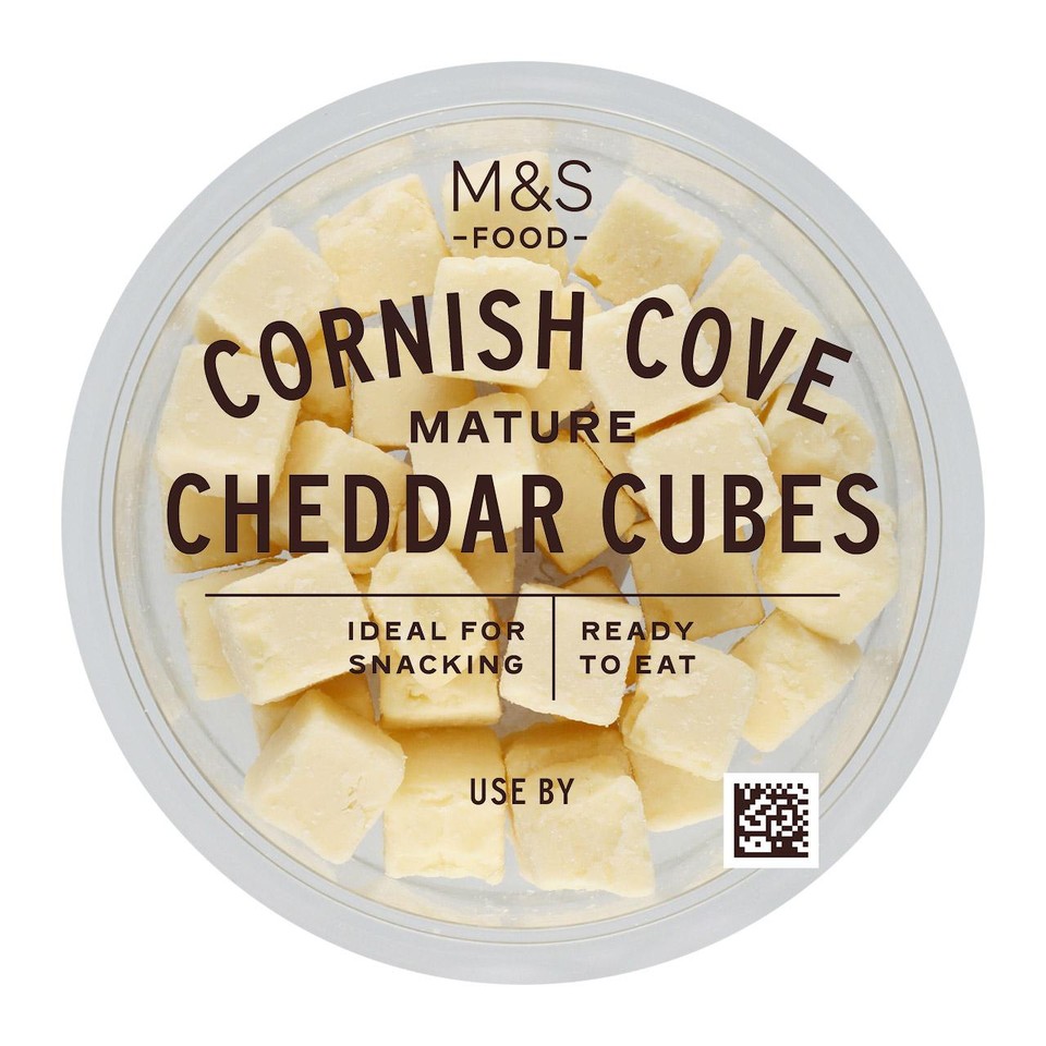 M&S Cornish Cove Mature Cheese Cubes - Ocado