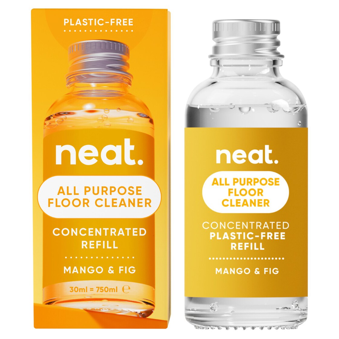 Neat All Purpose Floor Cleaner Concentrated Refill Mango & Fig - Ocado
