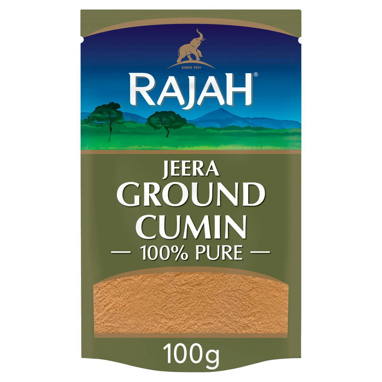 Rajah Spices Ground Cumin Jeera Powder - Ocado