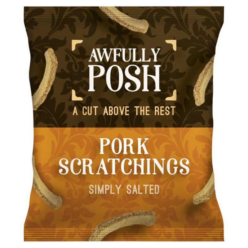 Awfully Posh Traditional Pork Scratching - Ocado