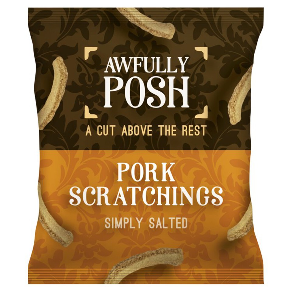 Awfully Posh Traditional Pork Scratching - Ocado